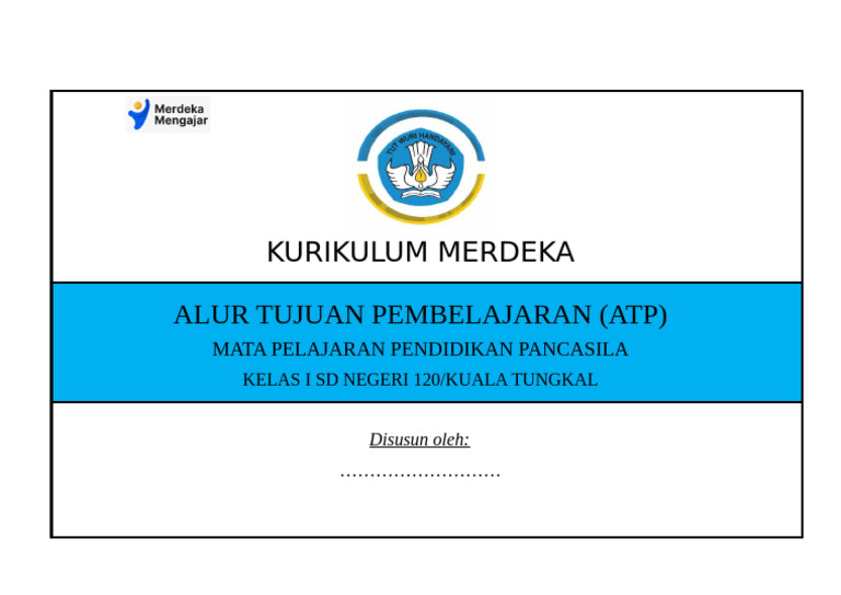 Cover ATP PENDIDIKAN PANCASILA | PDF