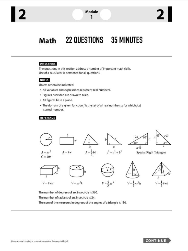 Sat Math | PDF