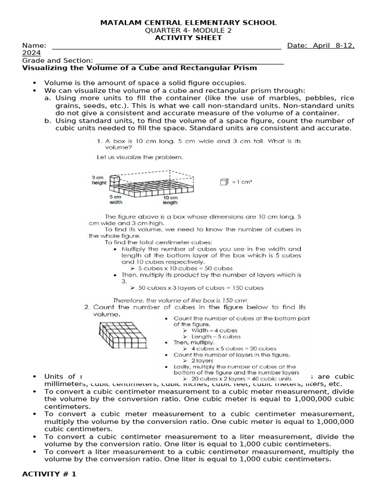 Math Quarter 4 Module 2 | PDF