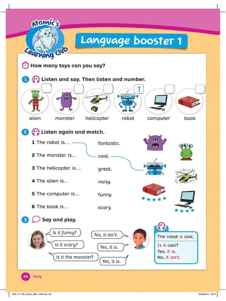 Language Booster 1 | PDF
