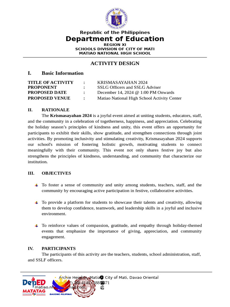 KRISMASAYAHAN 2024 | PDF | Psychology | Behavior Modification