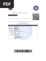 LTO Official Receipt Sample 2024 | PDF | Receipt | Transport