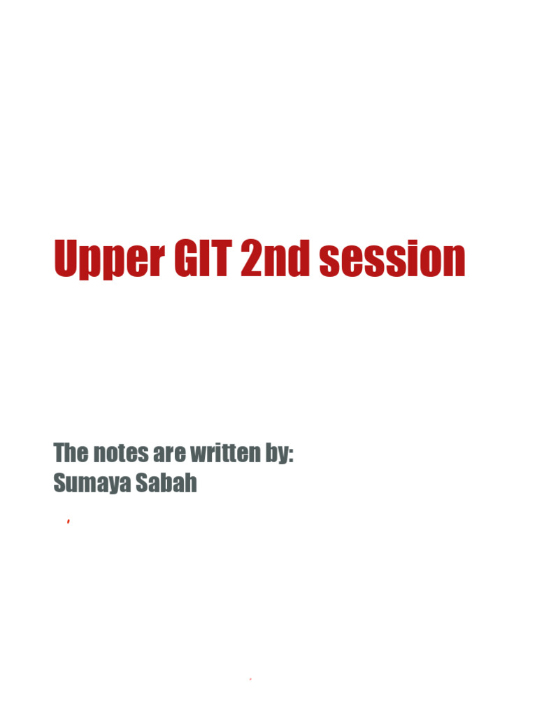 Upper GIT Imaging Techniques Guide | PDF