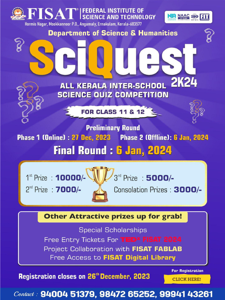 SciQuest Quiz Competition-2 | PDF