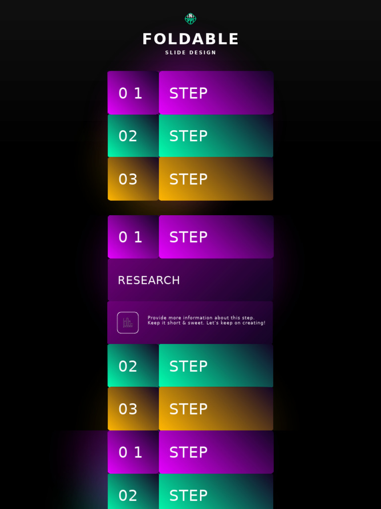 Foldable Slide Design Steps Guide | PDF
