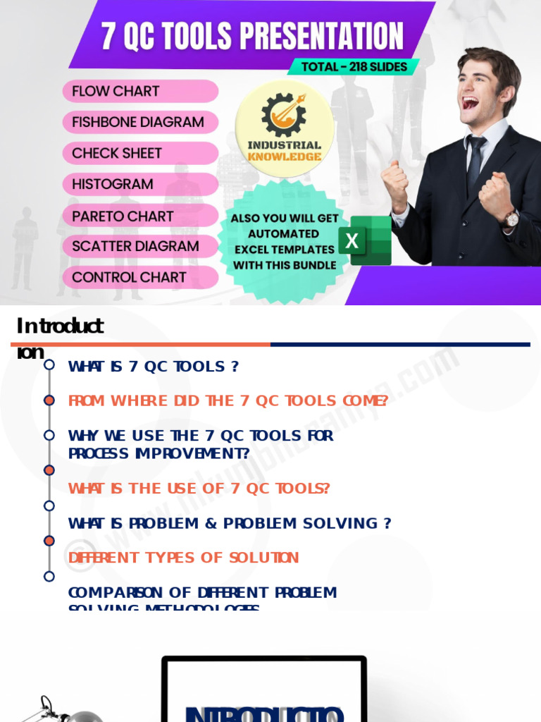 7 QC Tools Training Presentation | PDF | Computers