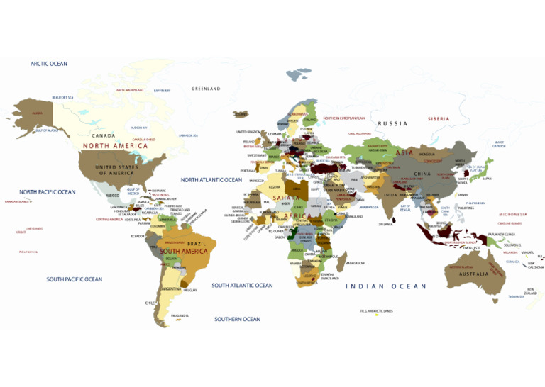 World Map | PDF