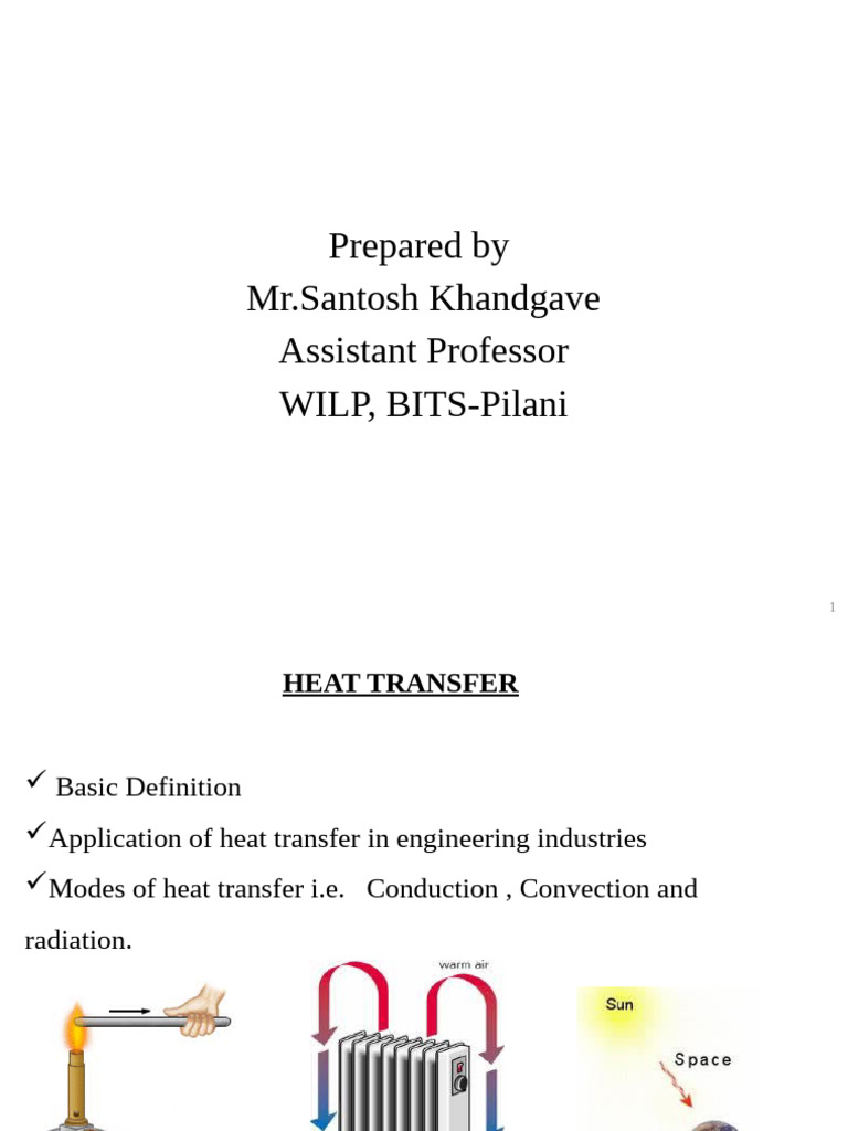 Heat Transfer 1 of 5 | PDF | Thermal Conduction | Heat Transfer