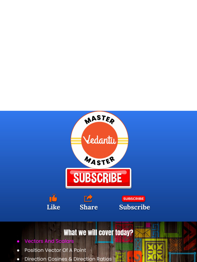 Vector - Class 12 - Maths Full Chapter | PDF | Euclidean Vector | Area