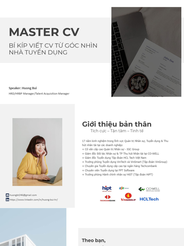 UET - Viet CV Dung Voi Insight Nha Tuyen Dung | PDF