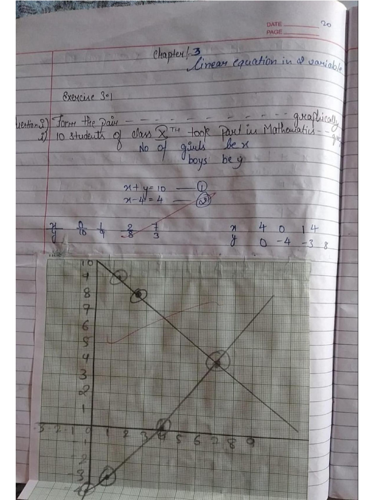Chapter 3 Maths | PDF