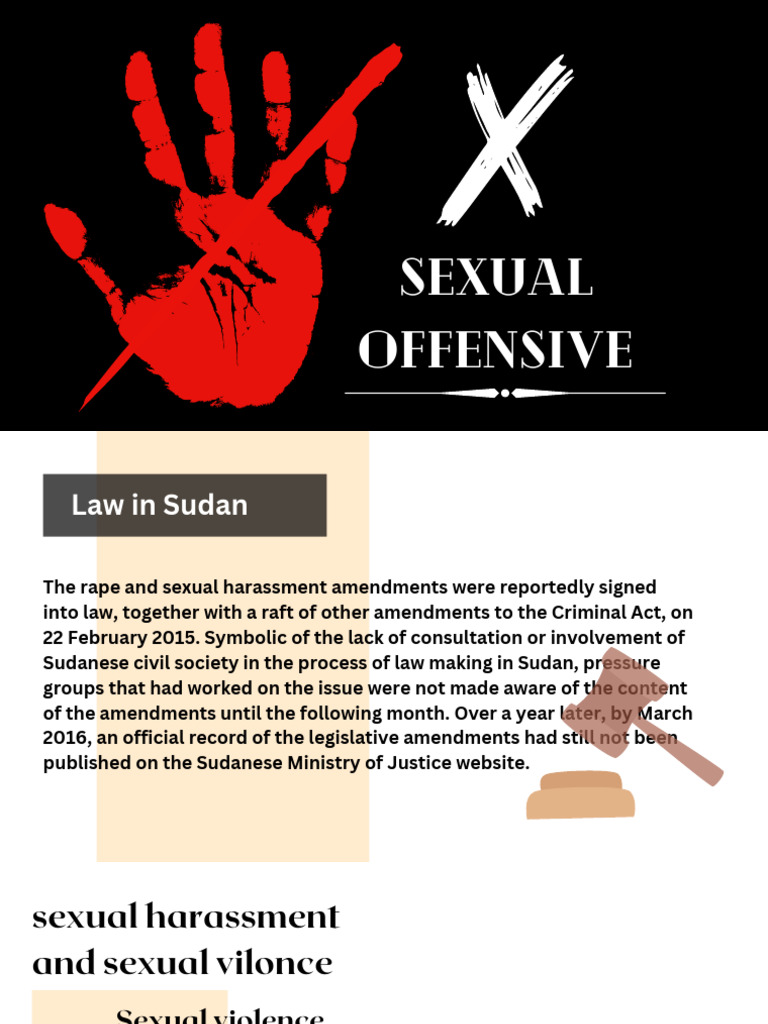 Sexual offences | PDF | Sexual Harassment | Rape
