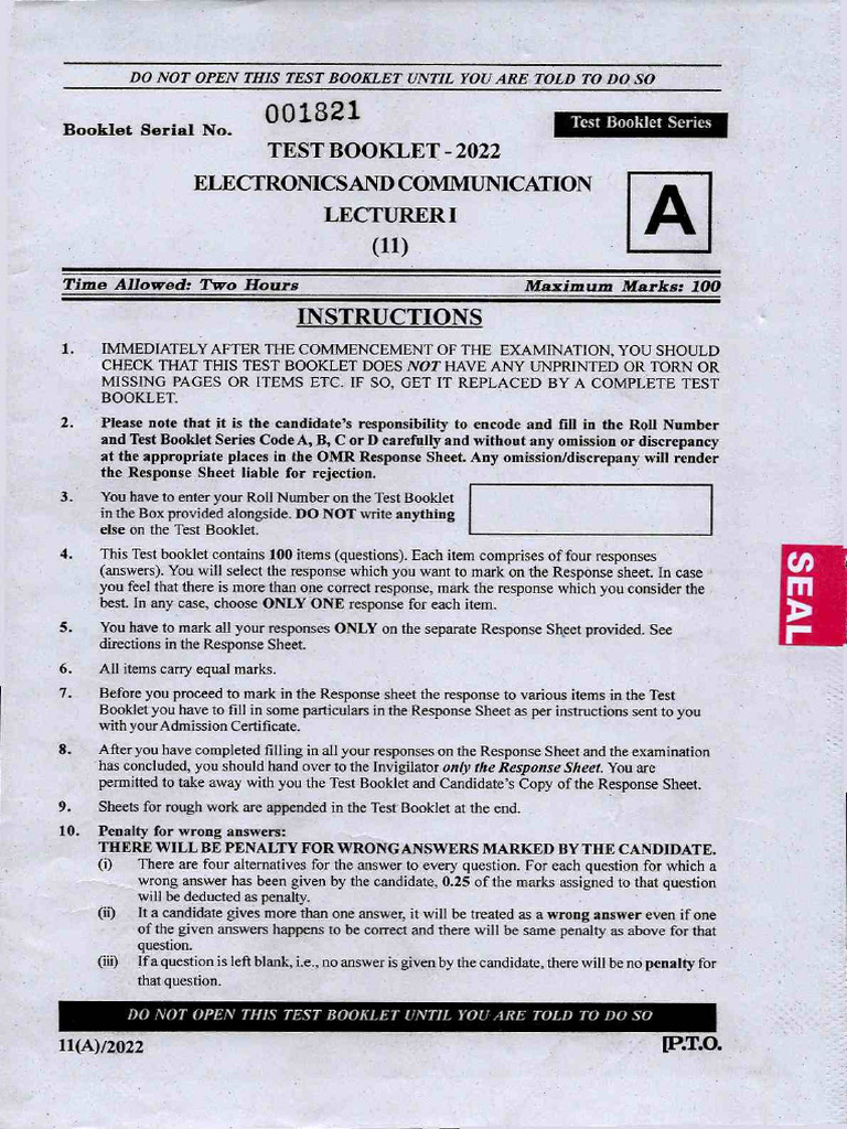 Lect I Elec&Comm 2022 | PDF