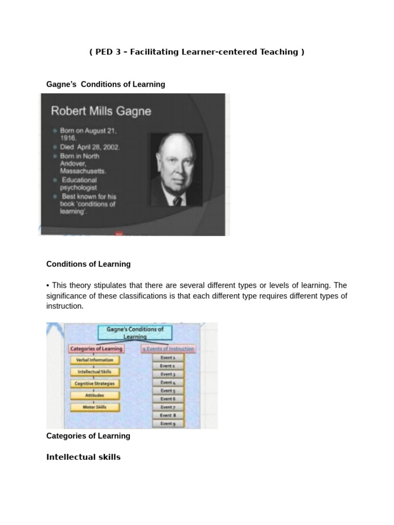 Ped3 Reviewer | PDF | Constructivism (Philosophy Of Education) | Learning