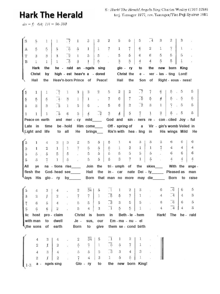 Hark The Herald | PDF