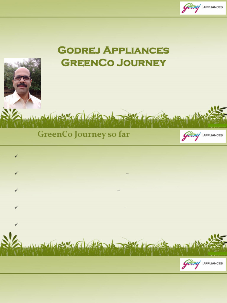 Godrej Appliances - GreenCo Platinum Plus Journey | PDF | Power Inverter | Energy Conservation