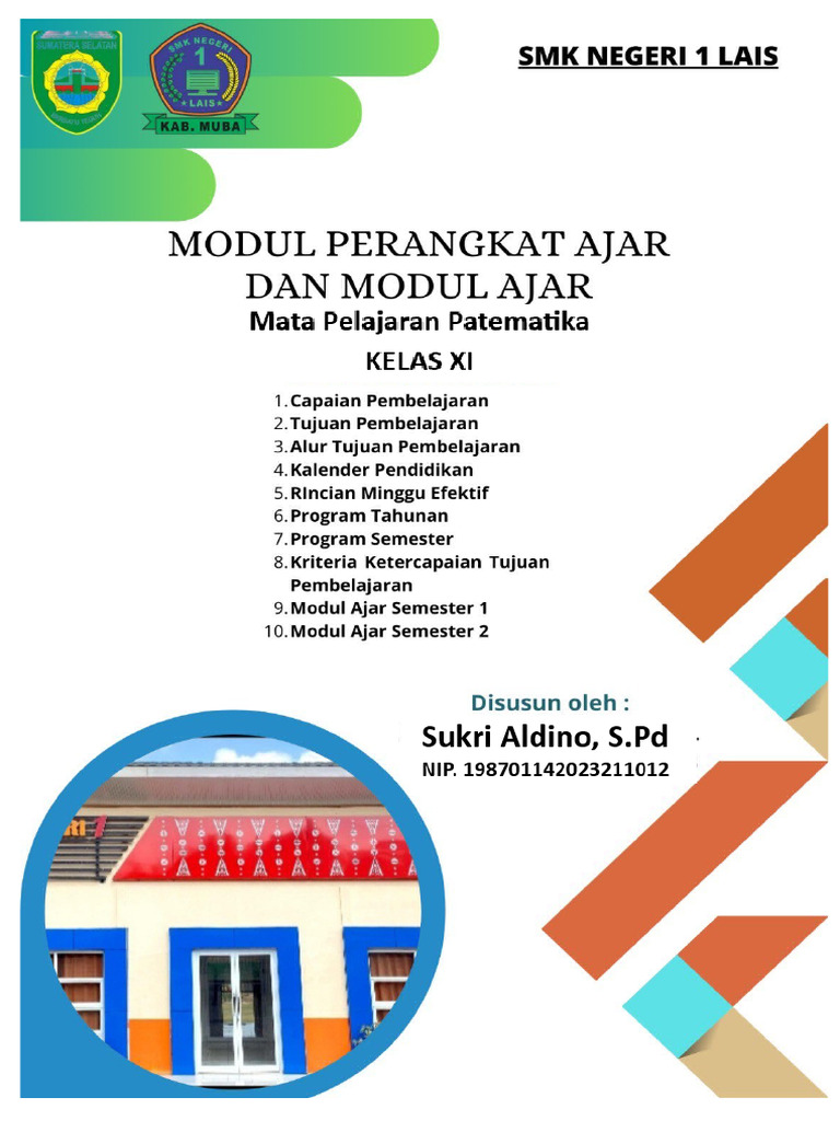 Cover Perangkat Ajar | PDF