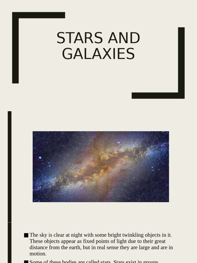 Stars and Galaxies | PDF | Stars | Sun