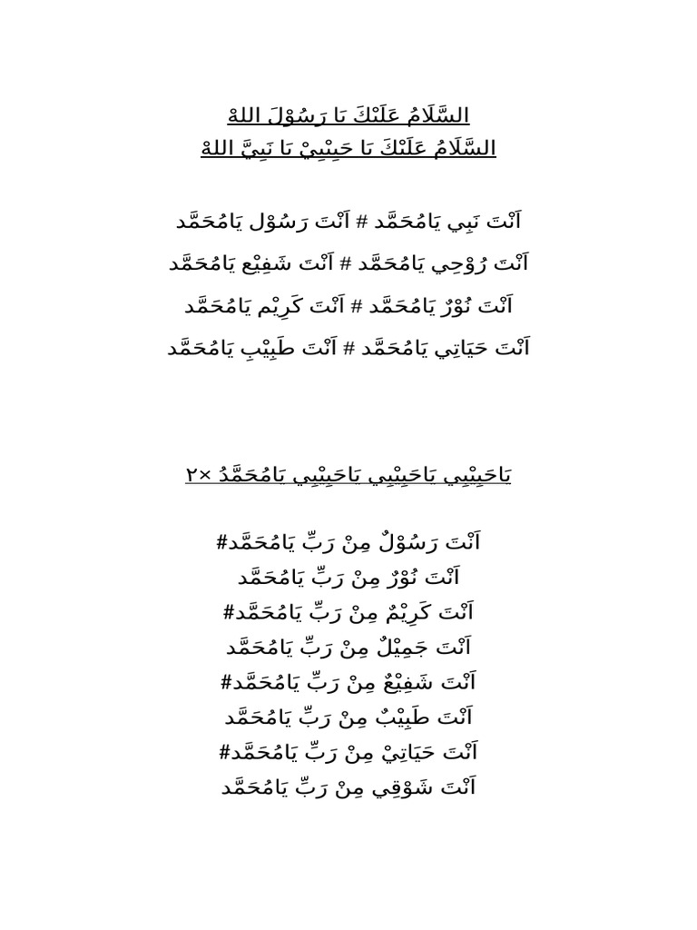 Roqqot Aina Lirik | PDF