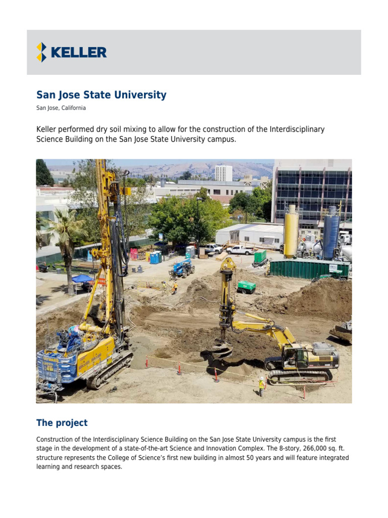 San Jose State University | PDF | Civil Engineering | Earth Sciences