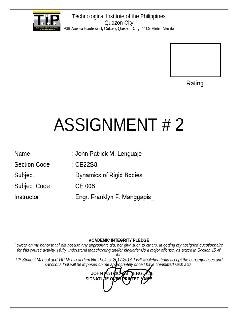 TITLE PAGE ASG2 | PDF