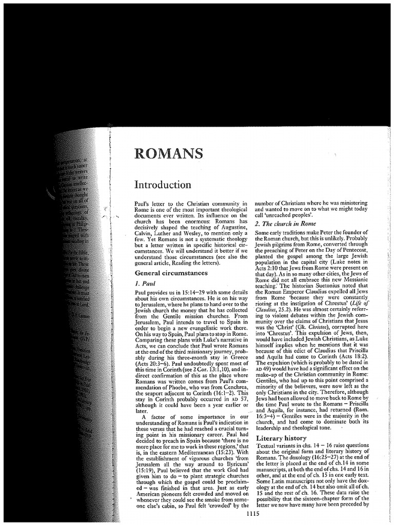 Paul's Letters From Lecture | PDF