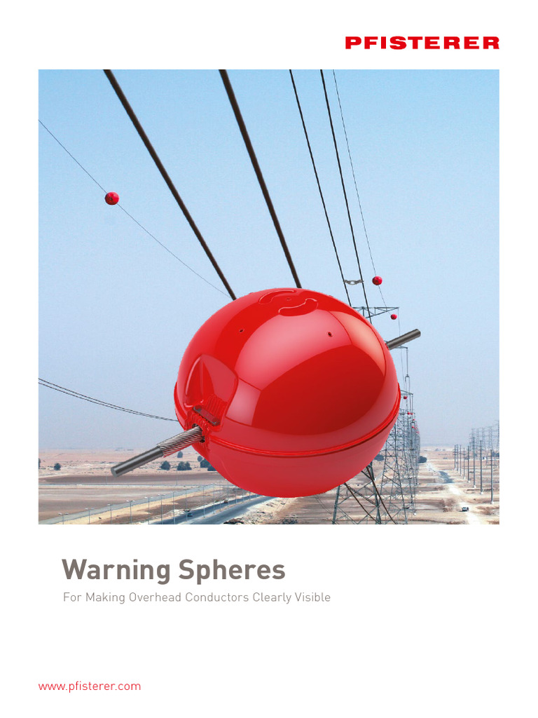 Warning spheres | PDF | Building Engineering | Manufactured Goods
