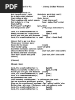 Ice Ice Baby Lyrics | PDF | Leisure