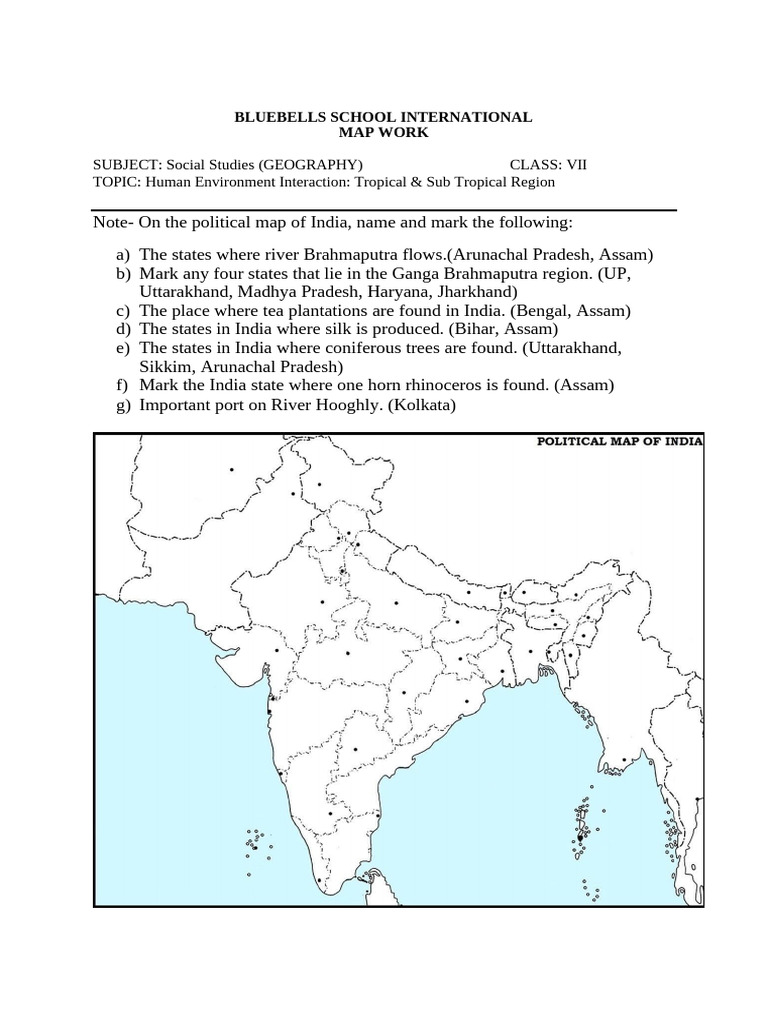 Map - Geo - Human Env Int | PDF