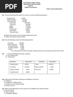 Accounting Equation - Problems & Solutions | PDF | Expense | Equity (Finance)