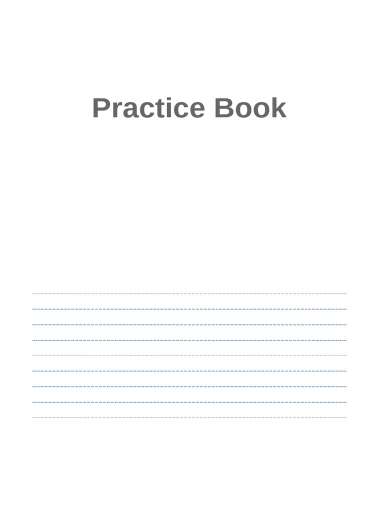 Daily Practice Log | PDF | Foreign Language Studies | Law