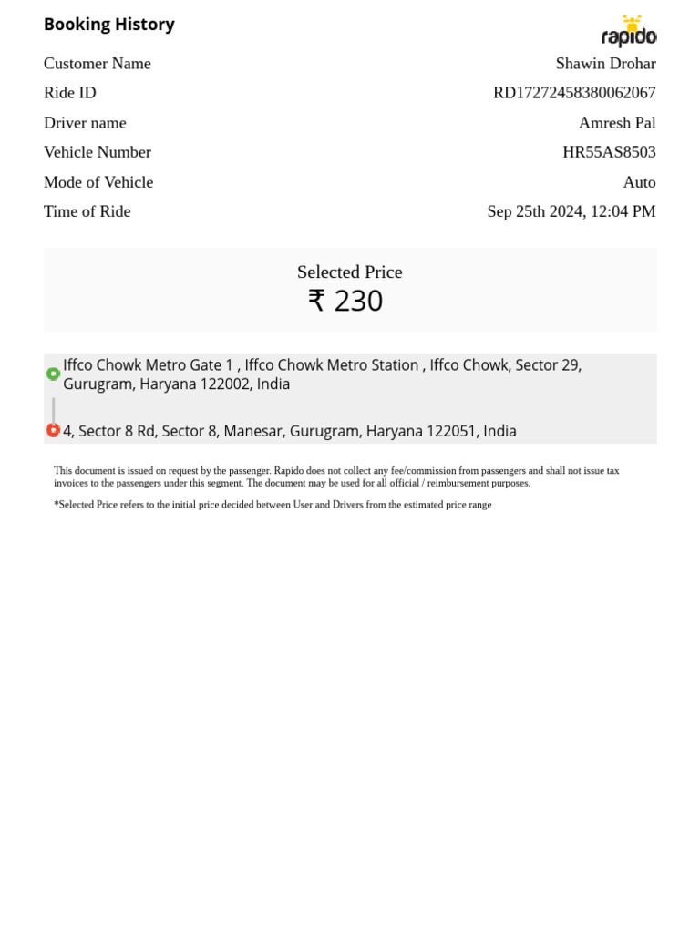 Auto Receipt RD17272458380062067 | PDF