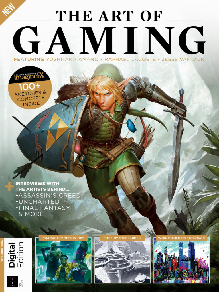 ImagineFX Presents - The Art of Gaming - 5th Edition - 18 July 2024 | PDF