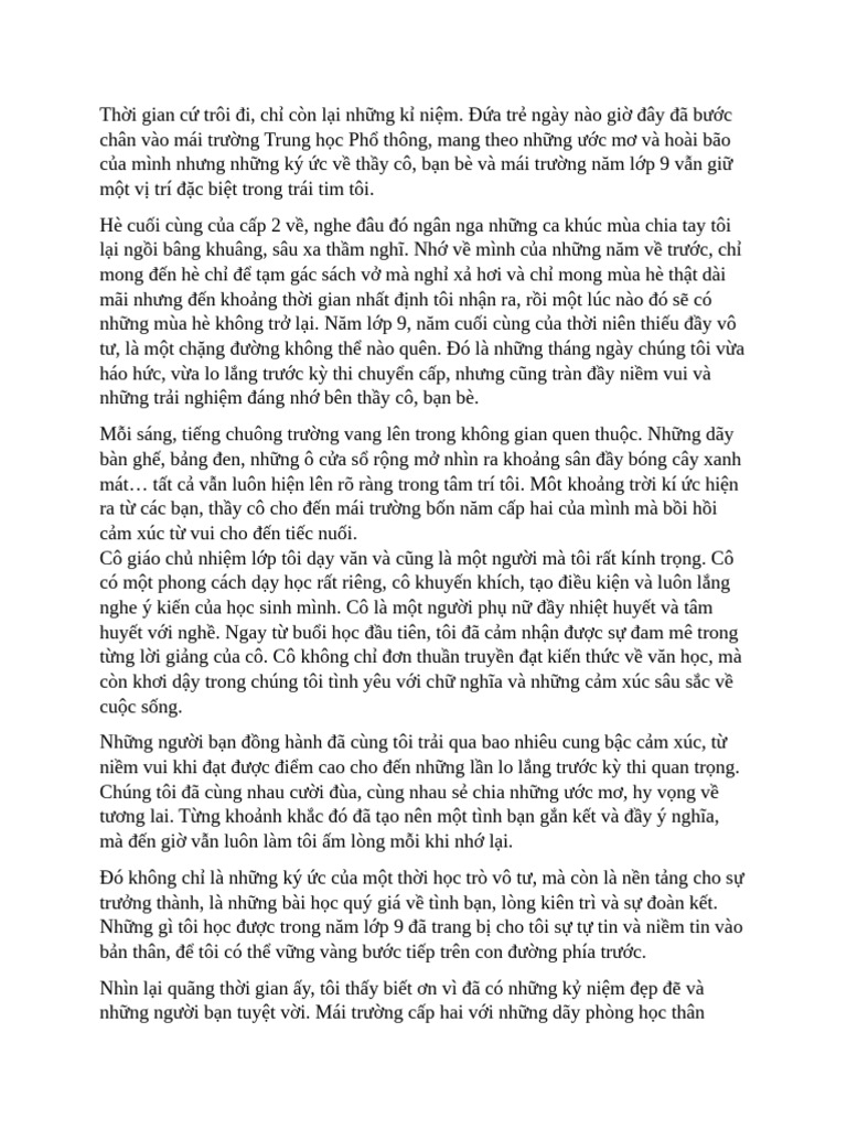 TH I Gian C Trôi Đi | PDF