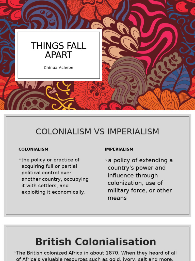 Things Fall Apart Introduction | PDF