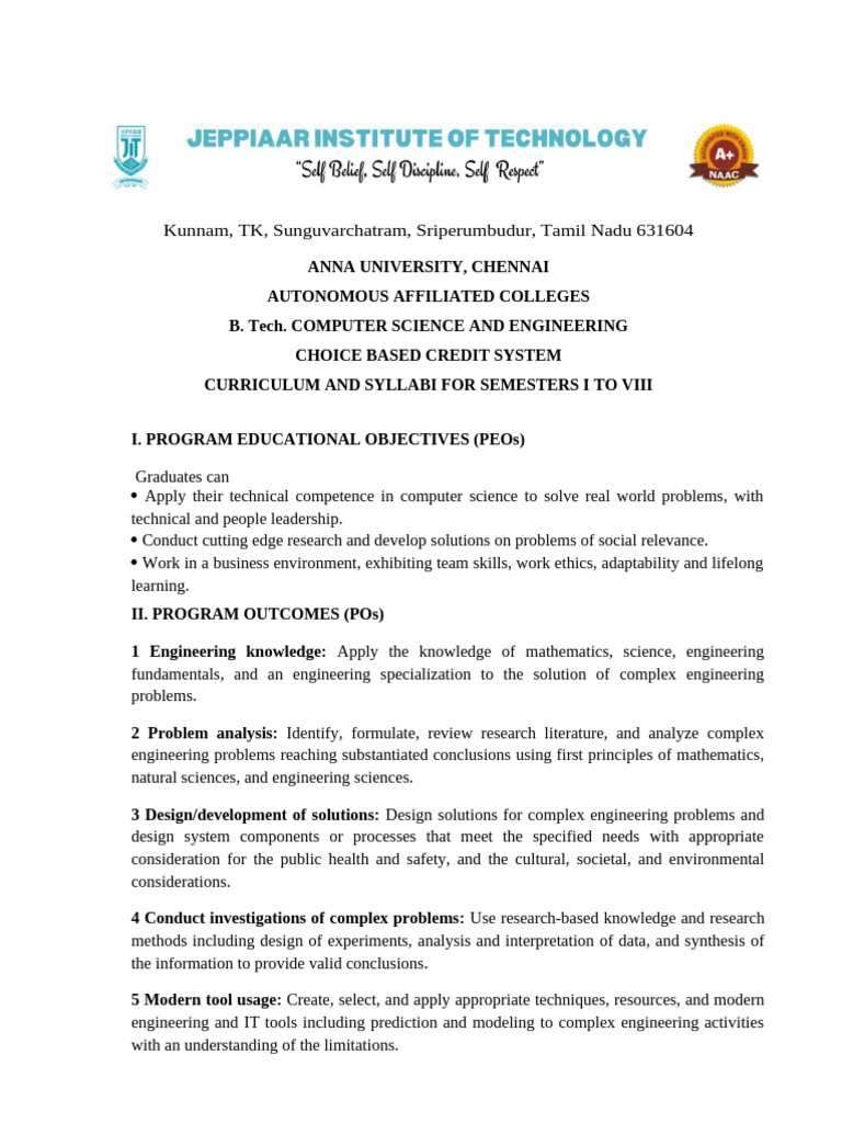 Cse Autonomous Syllabus 31 05 24 | PDF | Virtualization | Cloud Computing