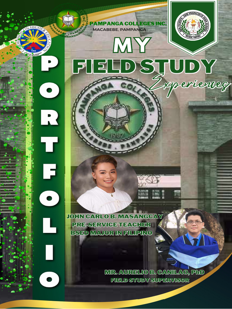 Field Study 1 (Portfolio) | PDF | Teachers | Pedagogy