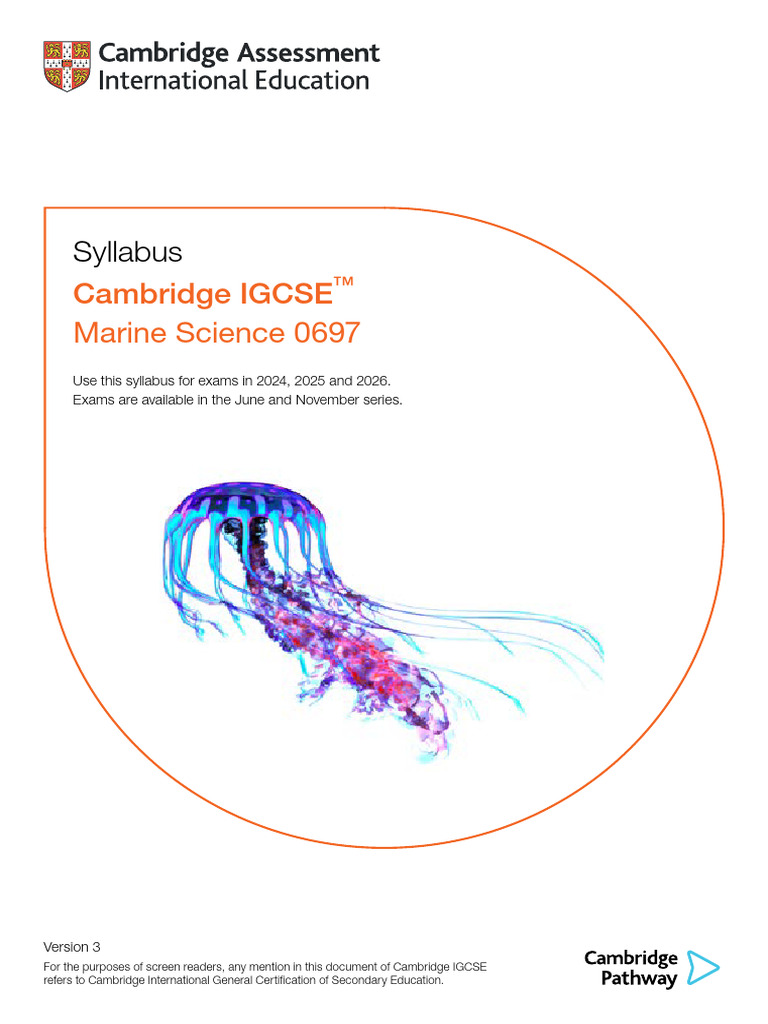 Marine Science Syllabus | PDF | Plate Tectonics | Oceans