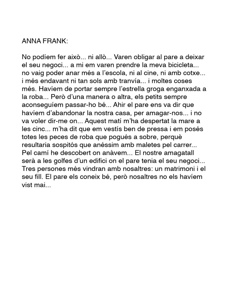 Anna Frank | PDF