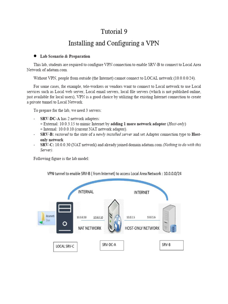 Tut 9 | PDF | Computer Network | Ip Address