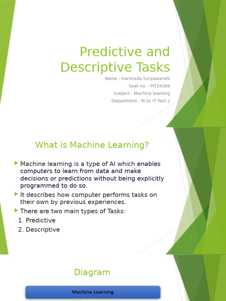 Learning ML Powerpoint Presentation | PDF