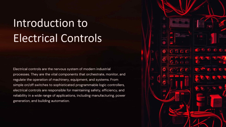 Introduction To Electrical Controls - Page1 | PDF