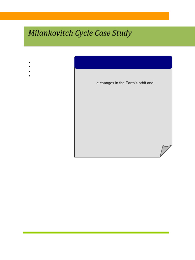 Milankovitch Cycles Case StudyR2014 | PDF | Apsis | Earth