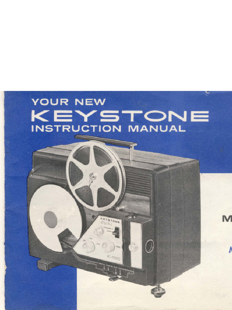 Keystone K560 Projector | PDF