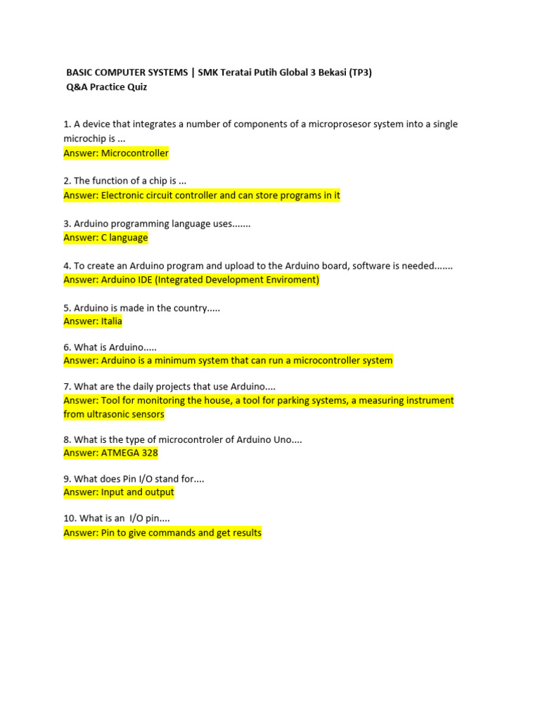 Basic Computer Systems | PDF