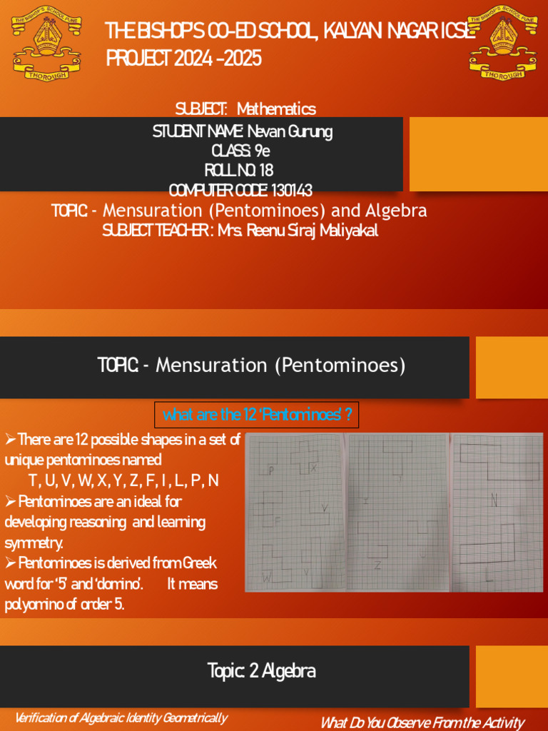 mathematics | PDF | Area | Algebra