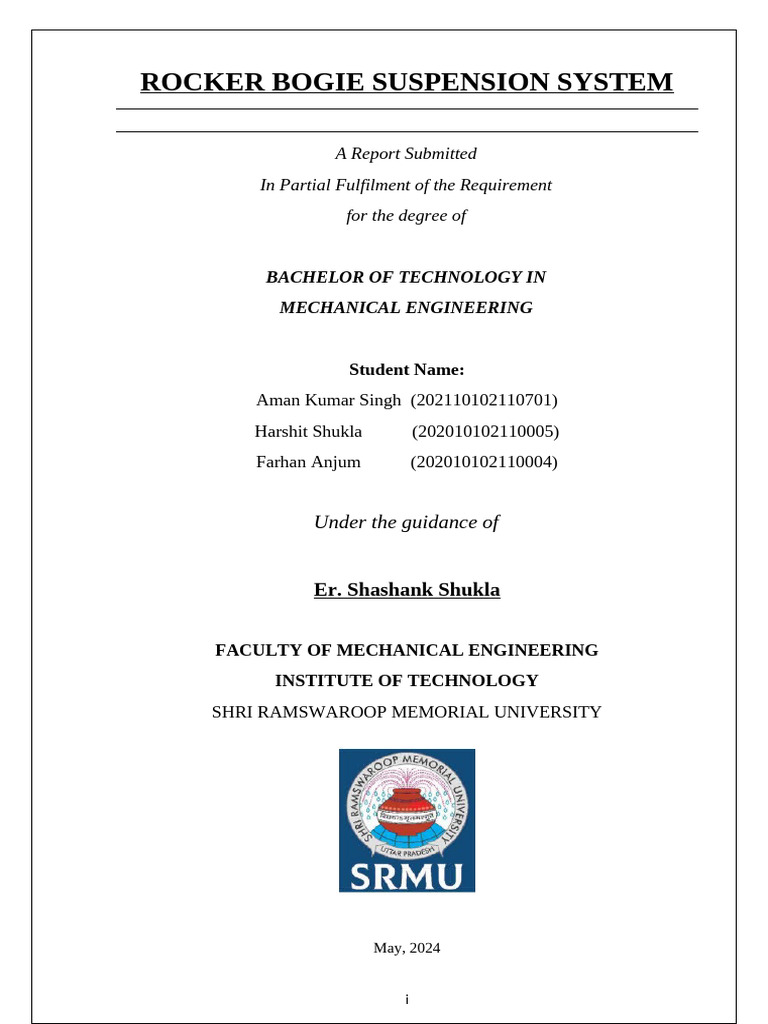 AMAN KUMAR SINGH Project - Report Aa1 | PDF | Science & Mathematics | Technology & Engineering