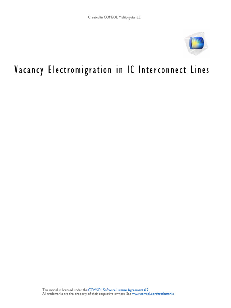 IC Interconnect Electromigration Analysis | PDF | Applied And Interdisciplinary Physics ...