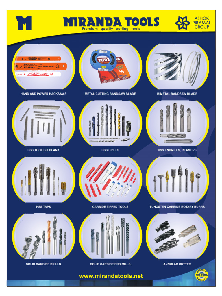 MT Flysheet AllProducts NewBranding 2015 | PDF | Cutting Tools | Manufactured Goods