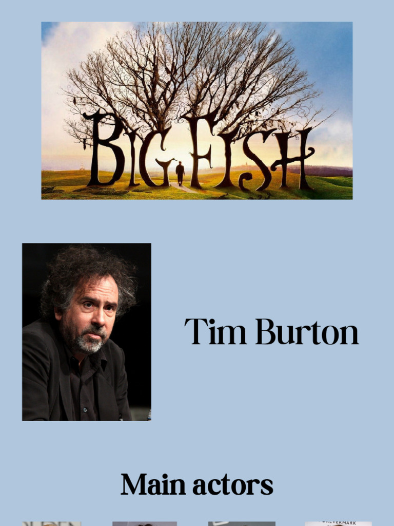 Tim Burton's Big Fish Cast Overview | PDF